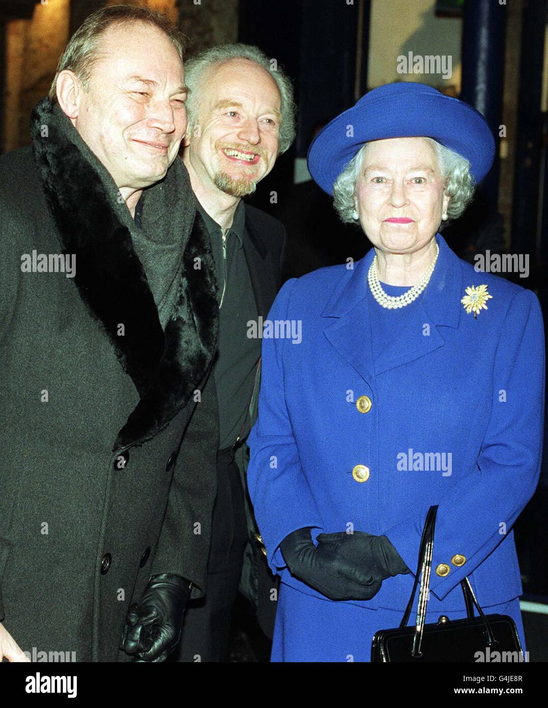 Actor klaus maria brandauer at the almeida theatre in islington hi-res ...