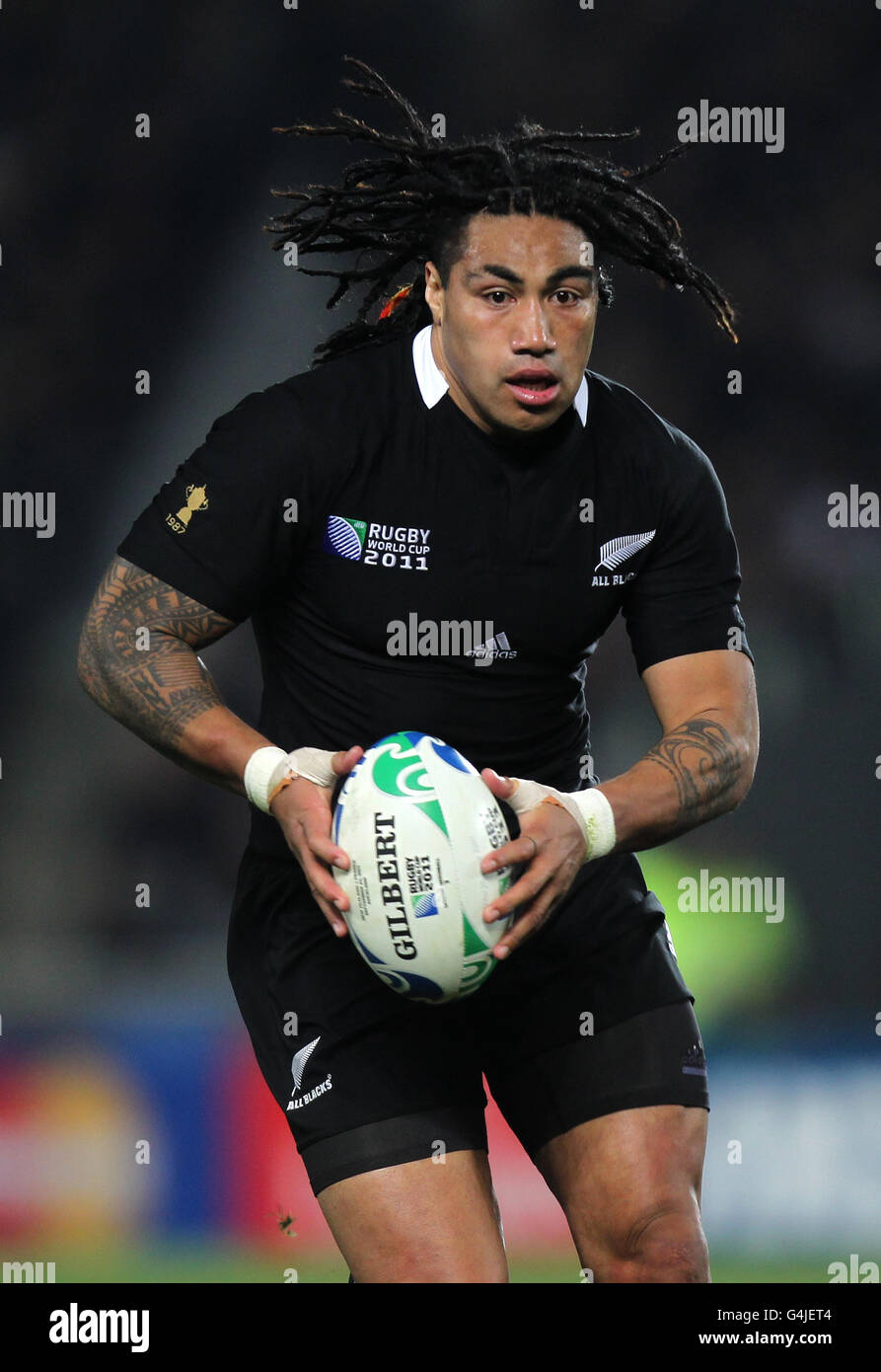 New Zealand's Ma'a Nonu during the IRB Rugby World Cup match at Eden ...