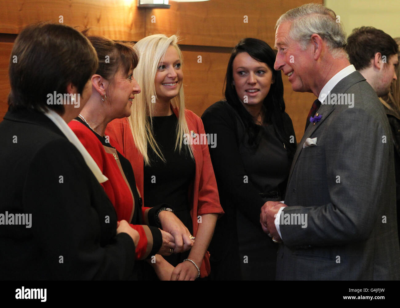 Charles at police memorial service Stock Photo - Alamy