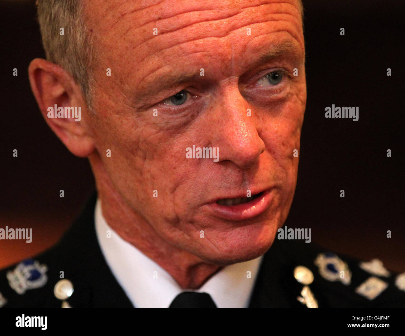 Charles at police memorial service Stock Photo - Alamy
