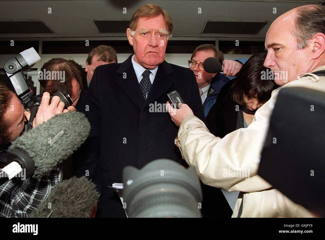 Sir Bernard Ingham , Margaret Thatcher's former press secretary, leaves ...
