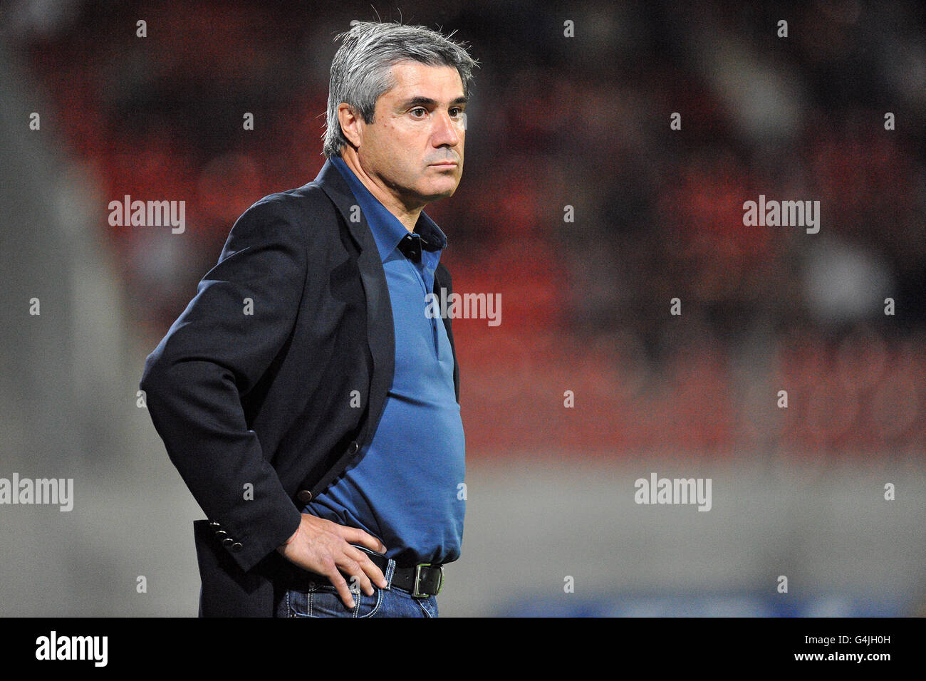 Valenciennes manager daniel sanchez hi-res stock photography and images ...