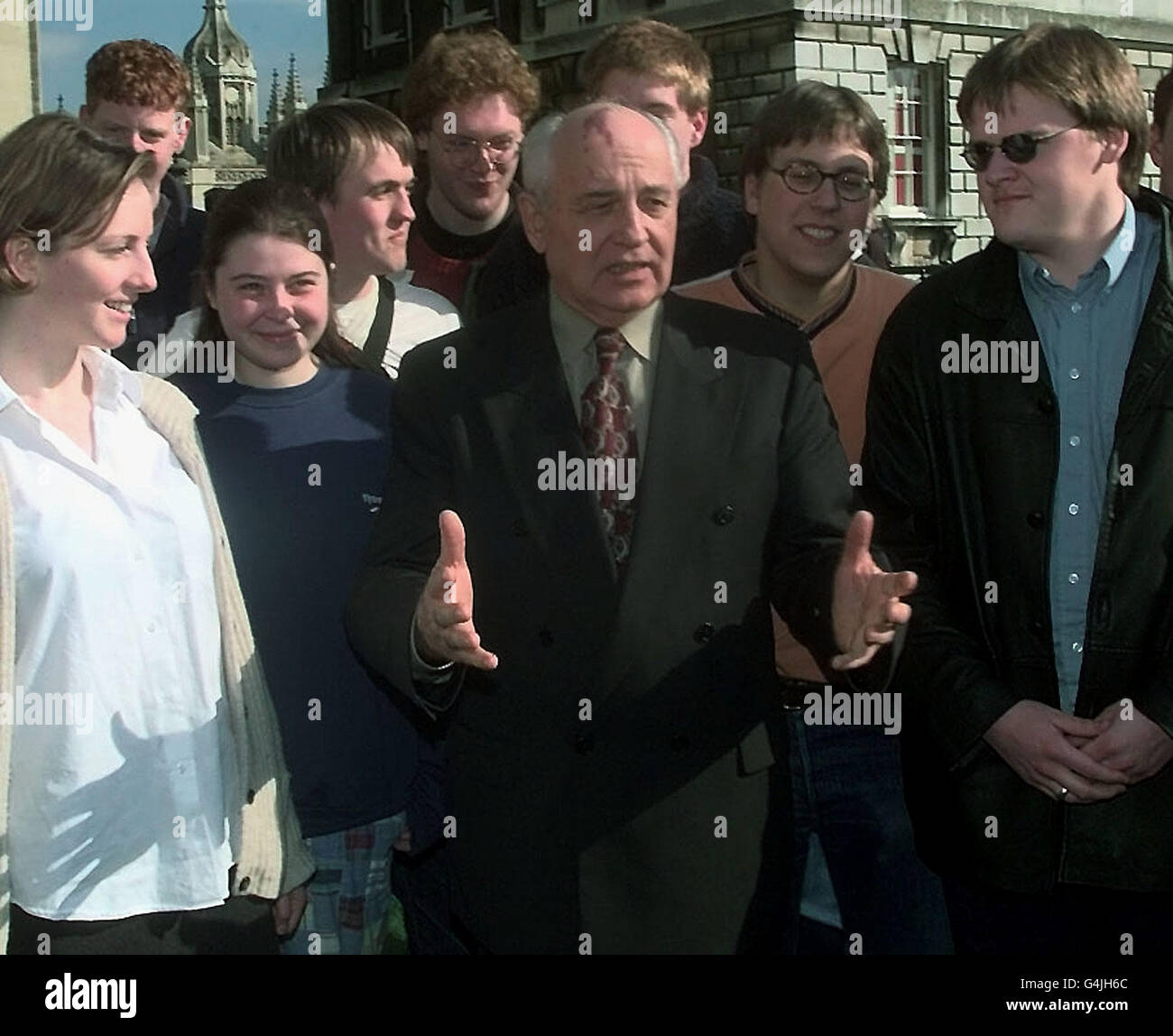Former Russian President Mikhail Gorbachev Kings College High ...