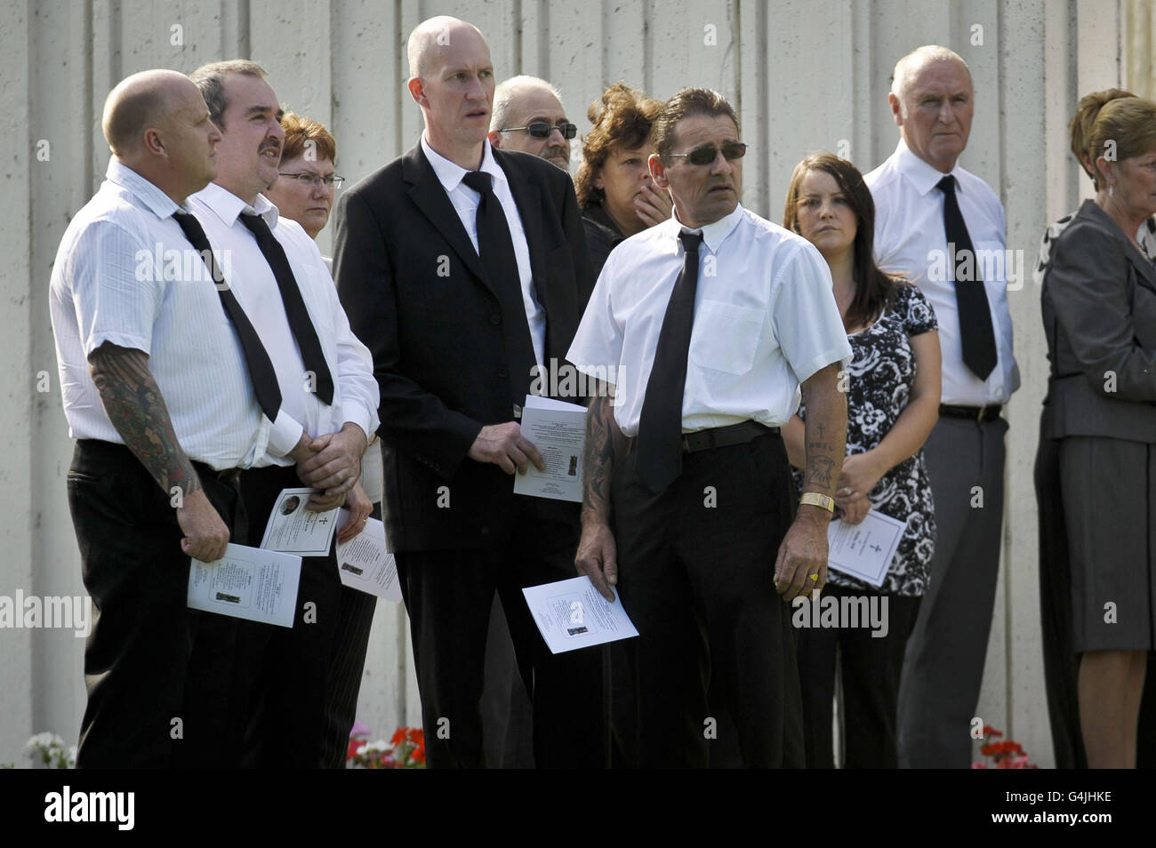 Phillip Hill funeral Stock Photo - Alamy