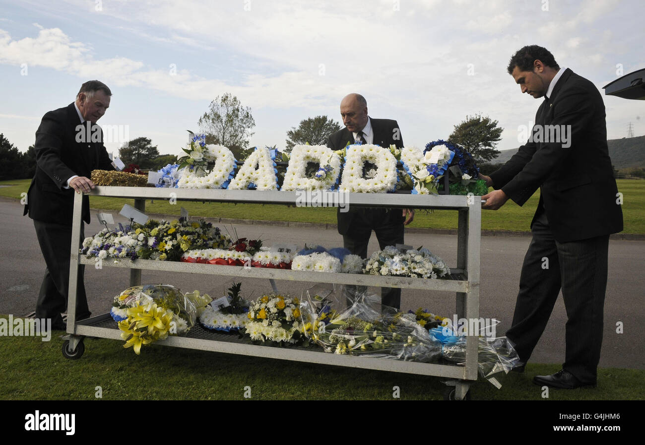 Phillip Hill funeral Stock Photo - Alamy