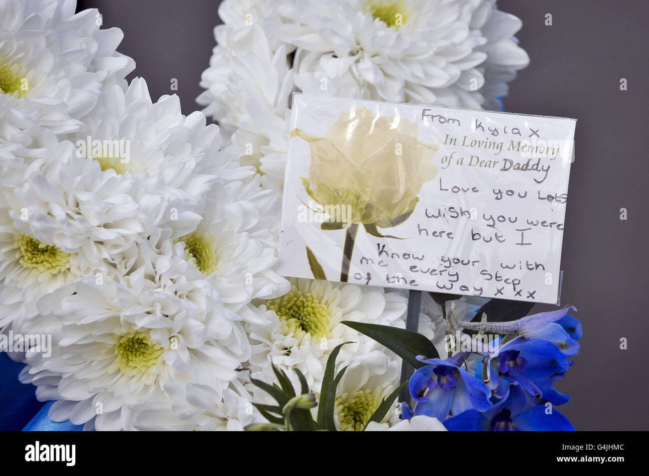 Phillip Hill funeral Stock Photo - Alamy