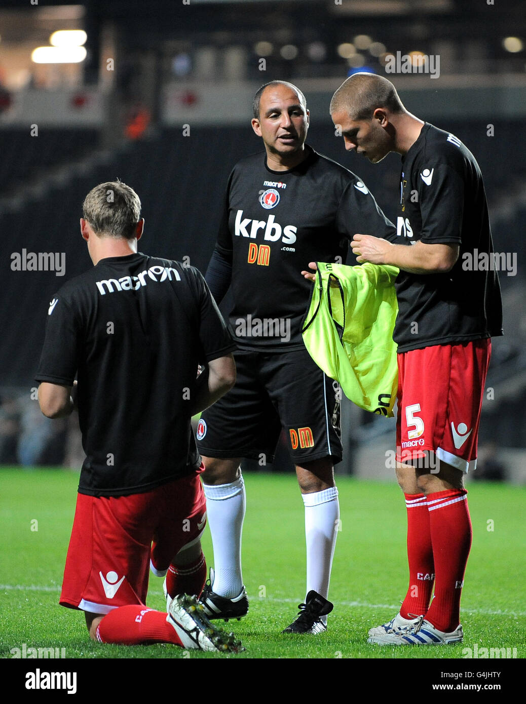 Milton keynes dons first team coach hi-res stock photography and images ...