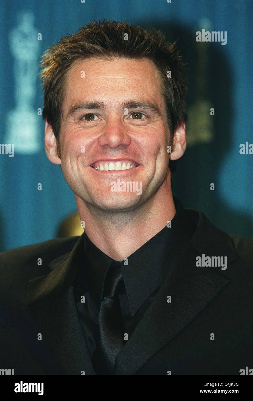 Actor Jim Carrey at the 71st annual Academy Awards in Los Angeles Stock ...
