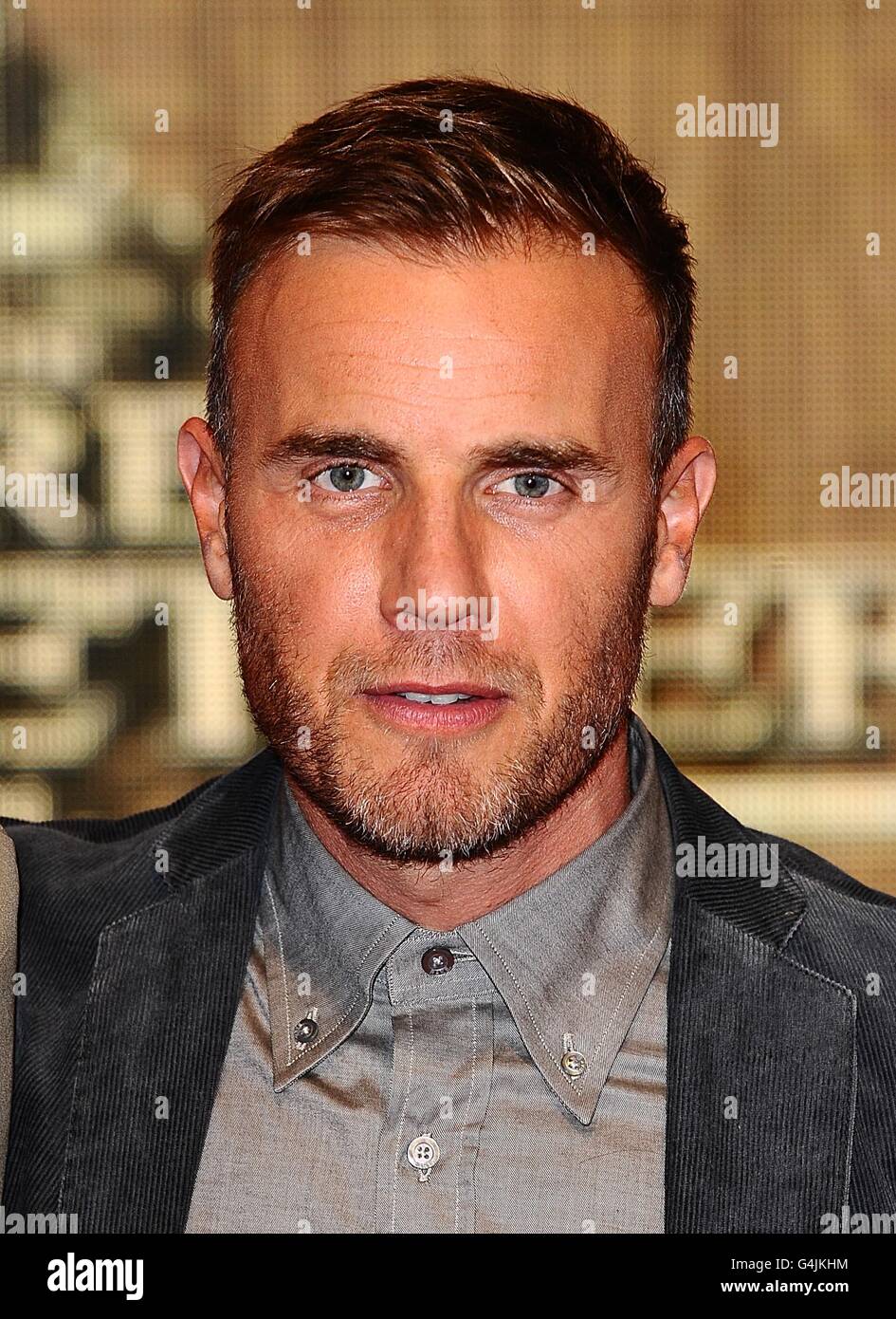 Gary Barlow arriving for the world premiere of The Three Musketeers at ...