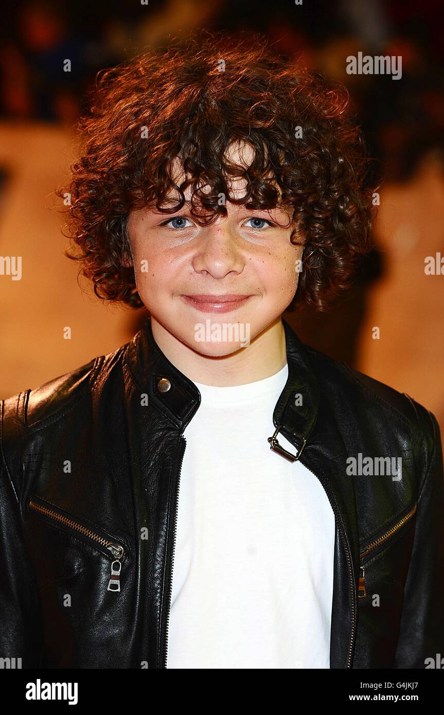 Daniel Roche arriving for the world premiere of The Three Musketeers at ...
