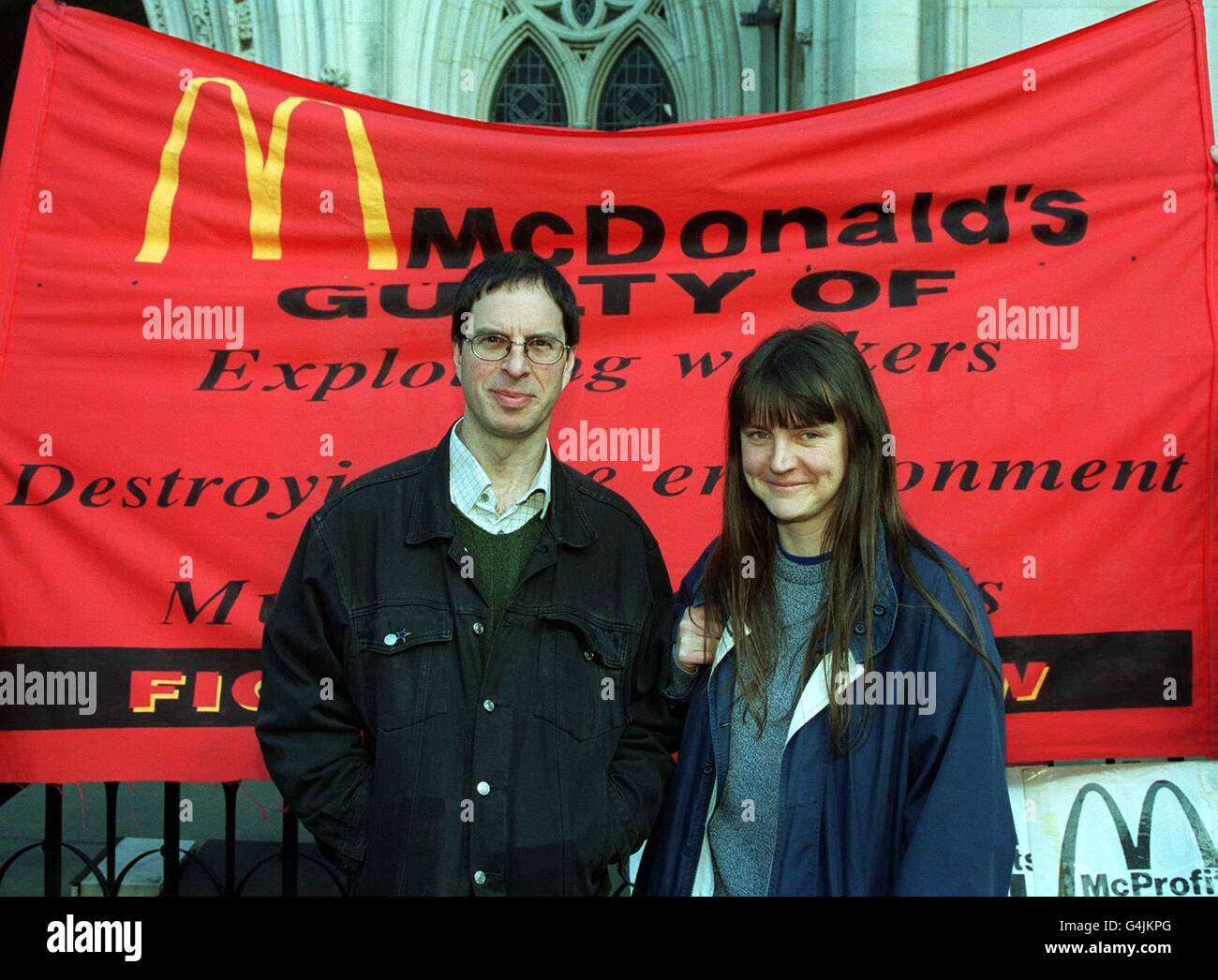 Mcdonalds libel pair appeal hi-res stock photography and images - Alamy