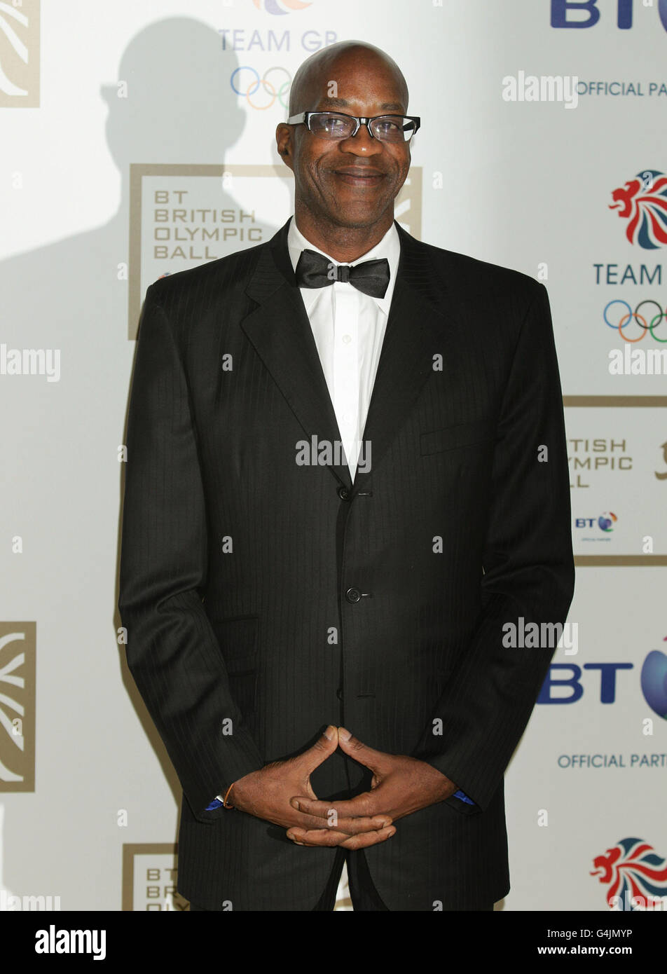 Edwin Moses arriving for the BT Olympic Ball at Olympia Grand Hall in ...