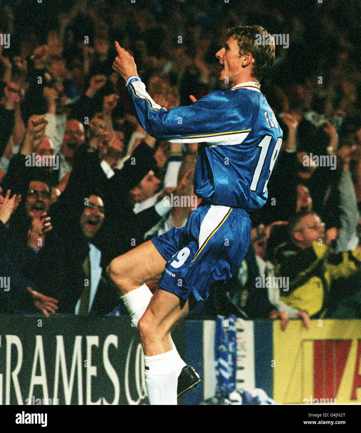 F l full length portrait profile celebrating sport hi-res stock ...