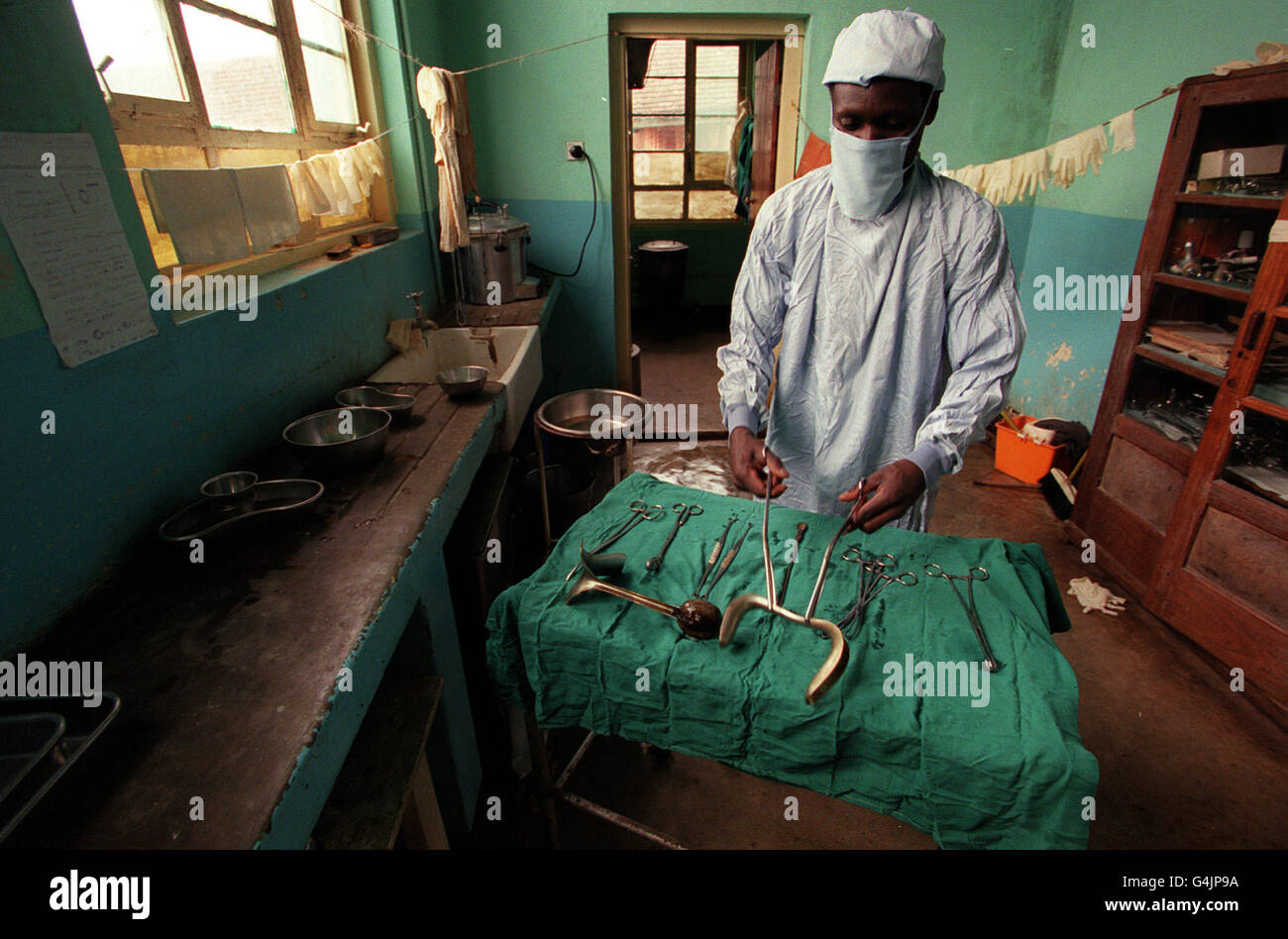 Tanzania hospital room hi-res stock photography and images - Alamy