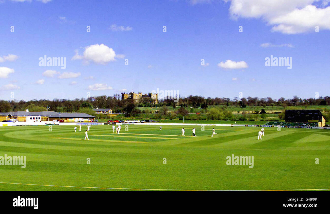 Durham finally start the season against worcester hi-res stock ...