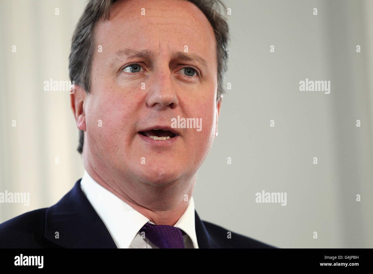 Prime Minster David Cameron delivers a speech on immigration at the ...