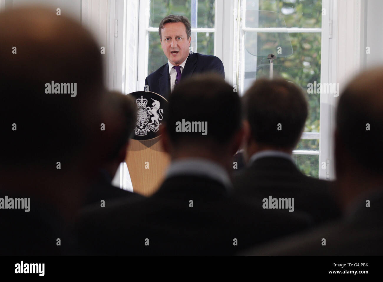 Prime Minster David Cameron delivers a speech on immigration at the ...