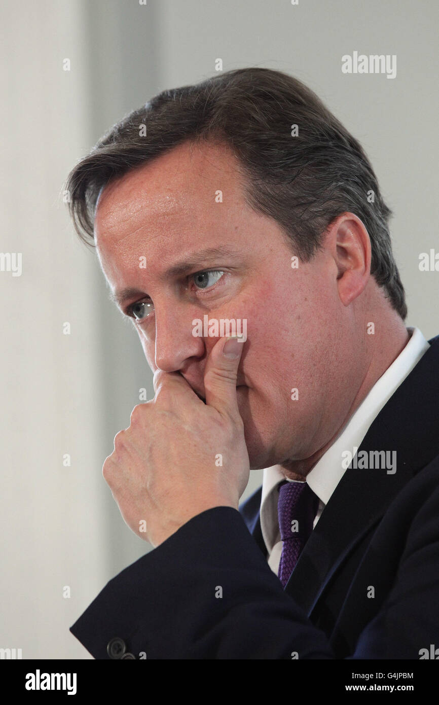 Prime Minster David Cameron delivers a speech on immigration at the ...
