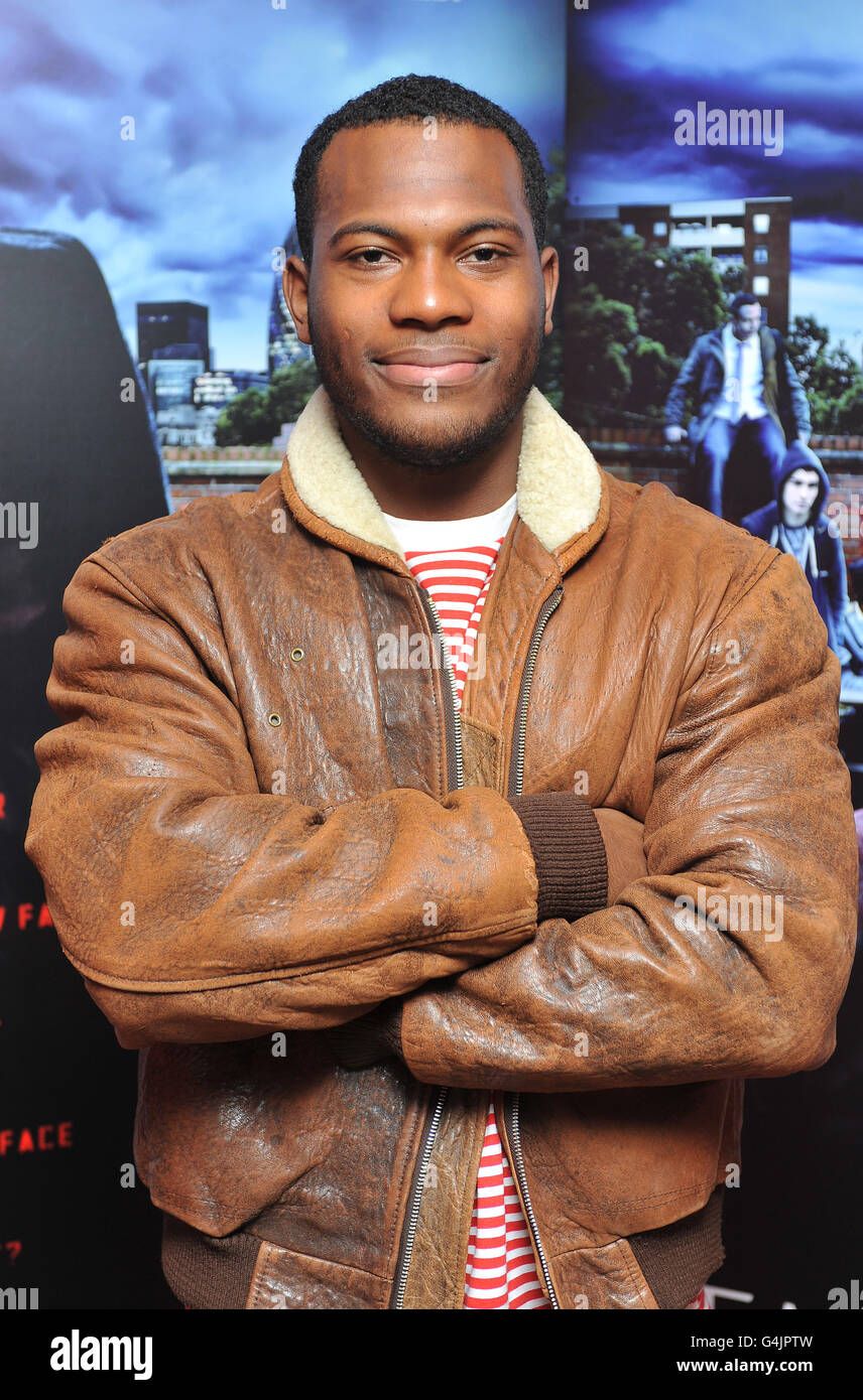 Josh Osho arrives at the Odeon west end Cinema in central London, for ...