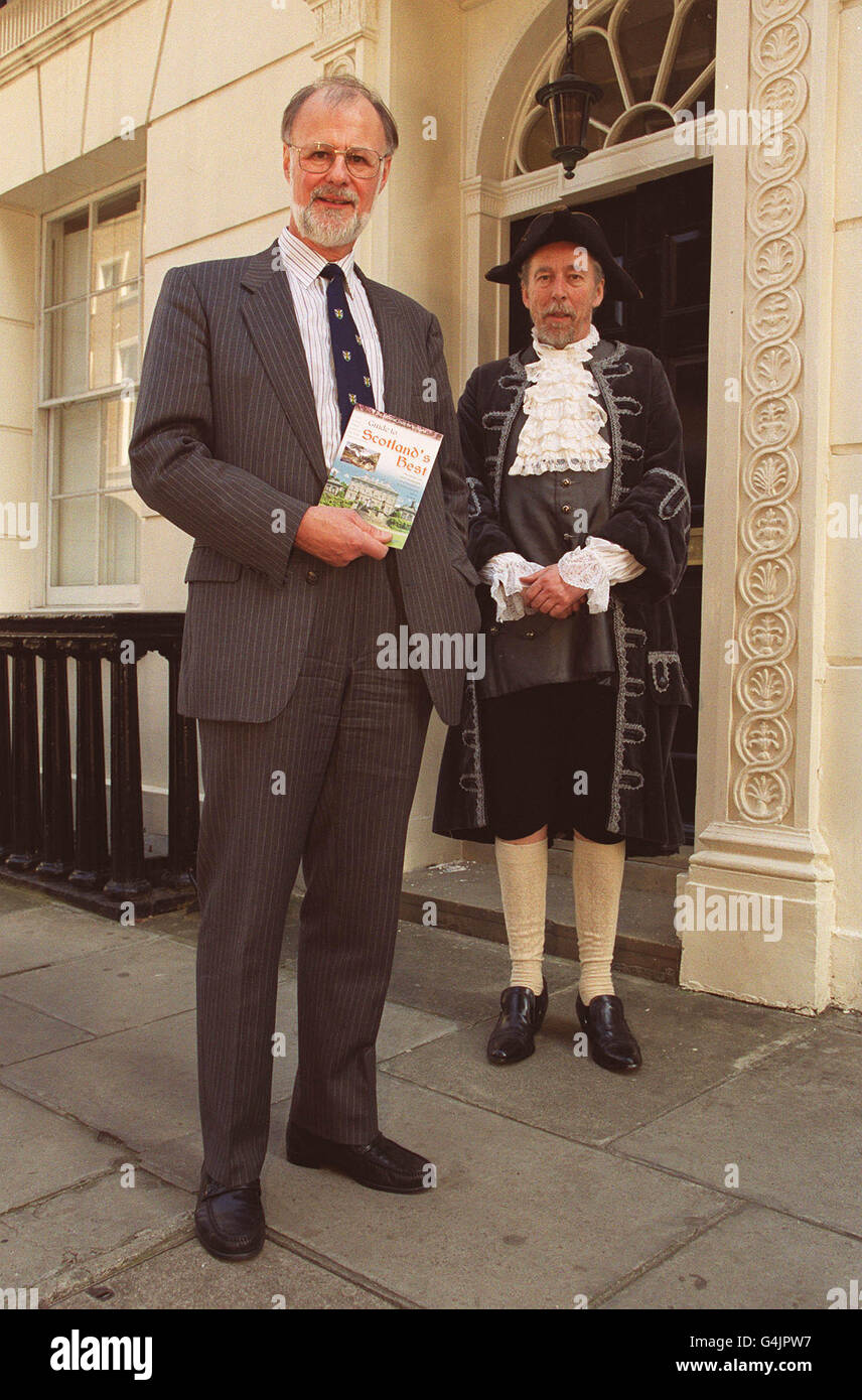 Trevor Croft, Director of the National Trust for Scotland (L) and ...