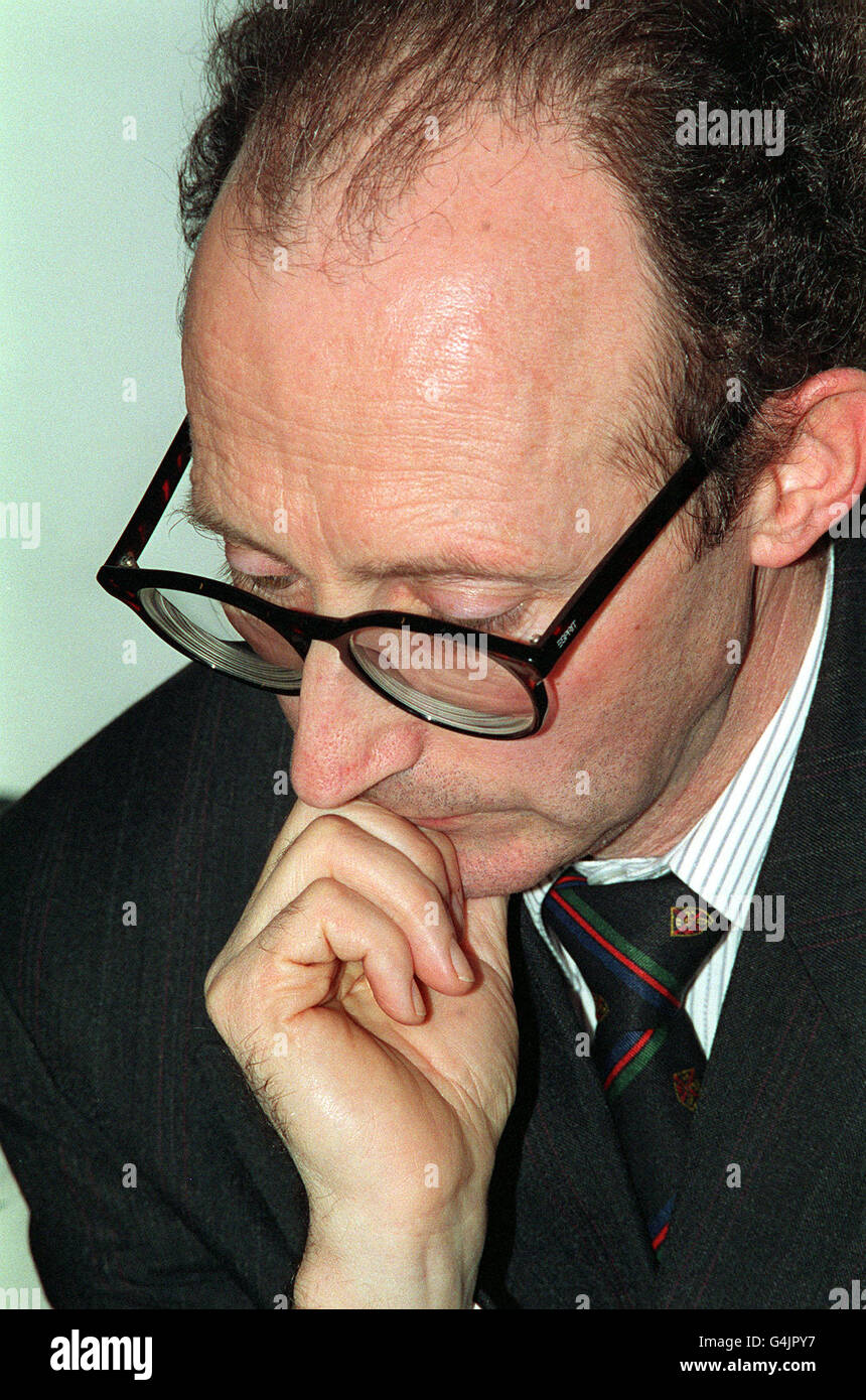 The physician to hillsborough disaster victim tony bland hi-res stock ...