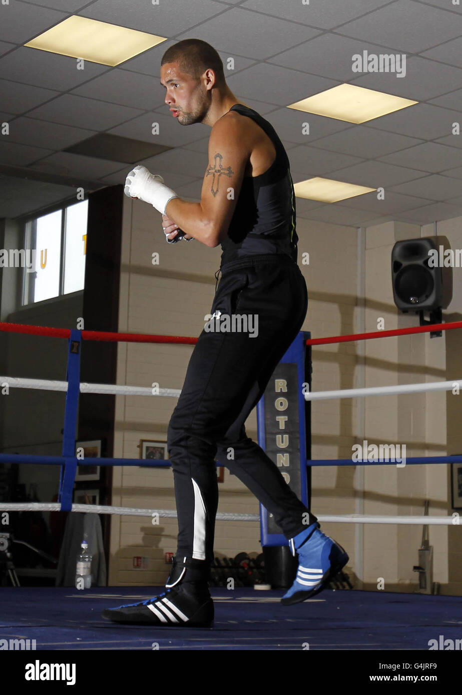 Boxing - Tony Bellew work out - Rotunda ABC Stock Photo - Alamy