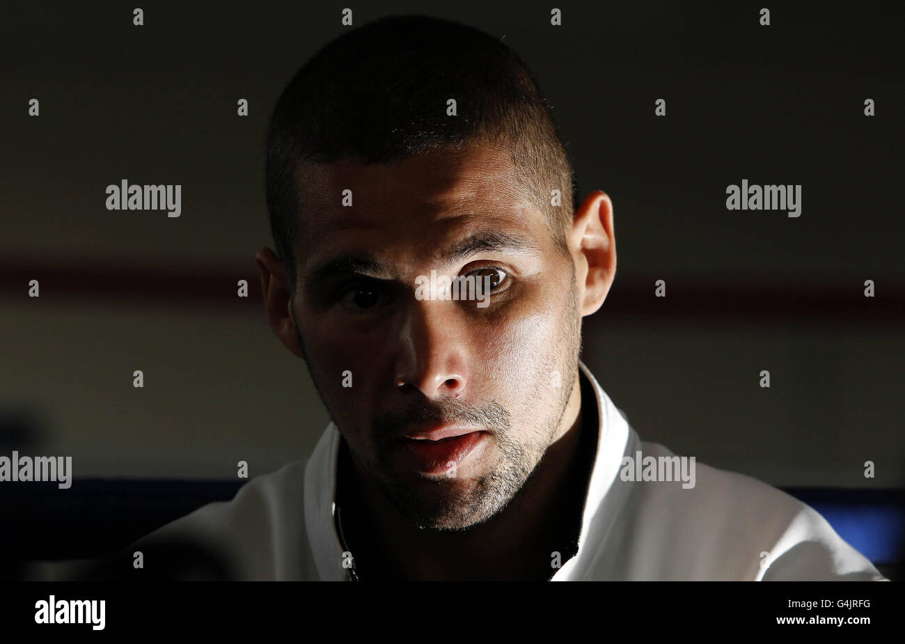 British and Commonwealth Light Heavyweight champion Tony Bellew during ...