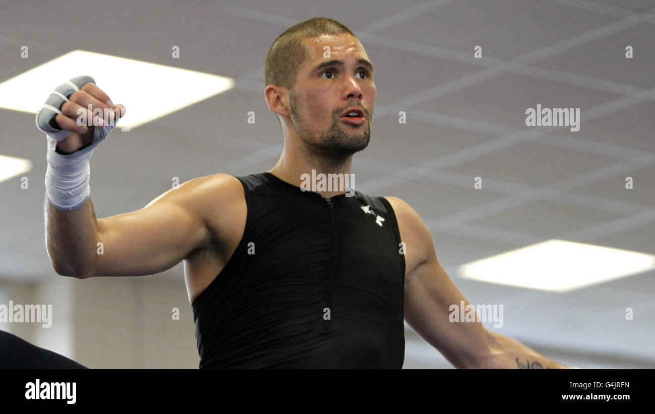 Boxing - Tony Bellew work out - Rotunda ABC. British and Commonwealth ...