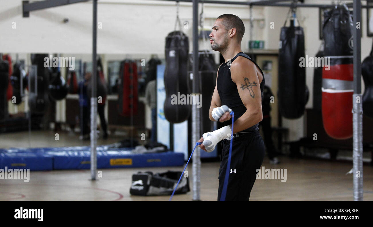 Boxing - Tony Bellew work out - Rotunda ABC. British and Commonwealth ...
