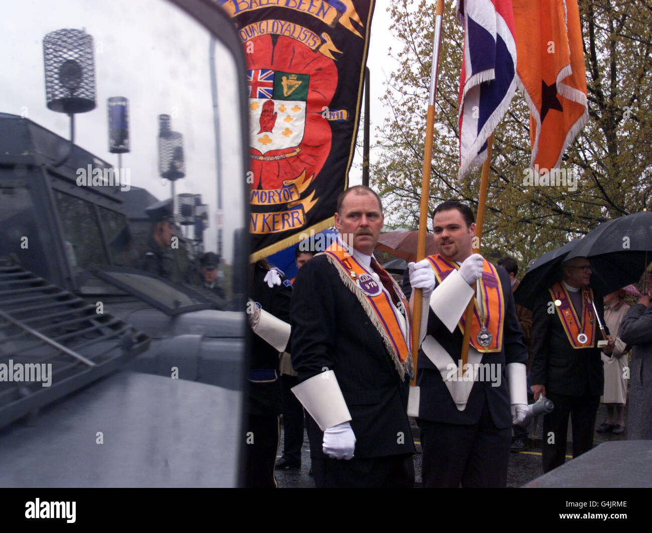 Orange Parade 1 Stock Photo - Alamy