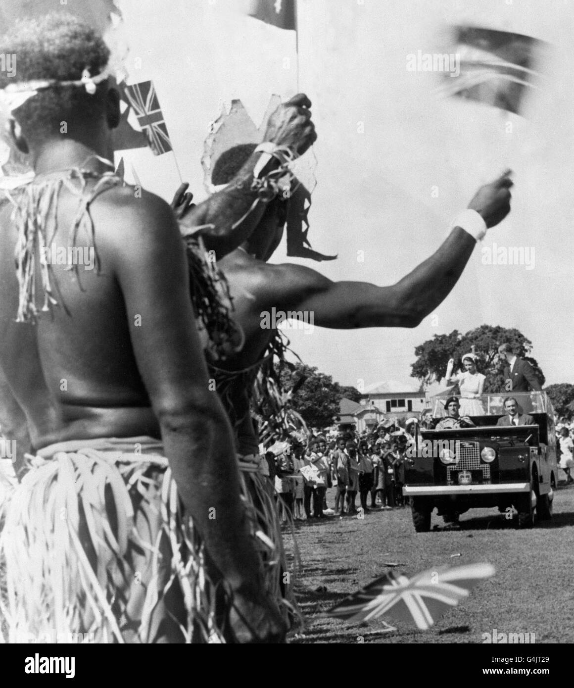 Royalty - Queen Elizabeth II Commonwealth Tour - Australia Stock Photo ...