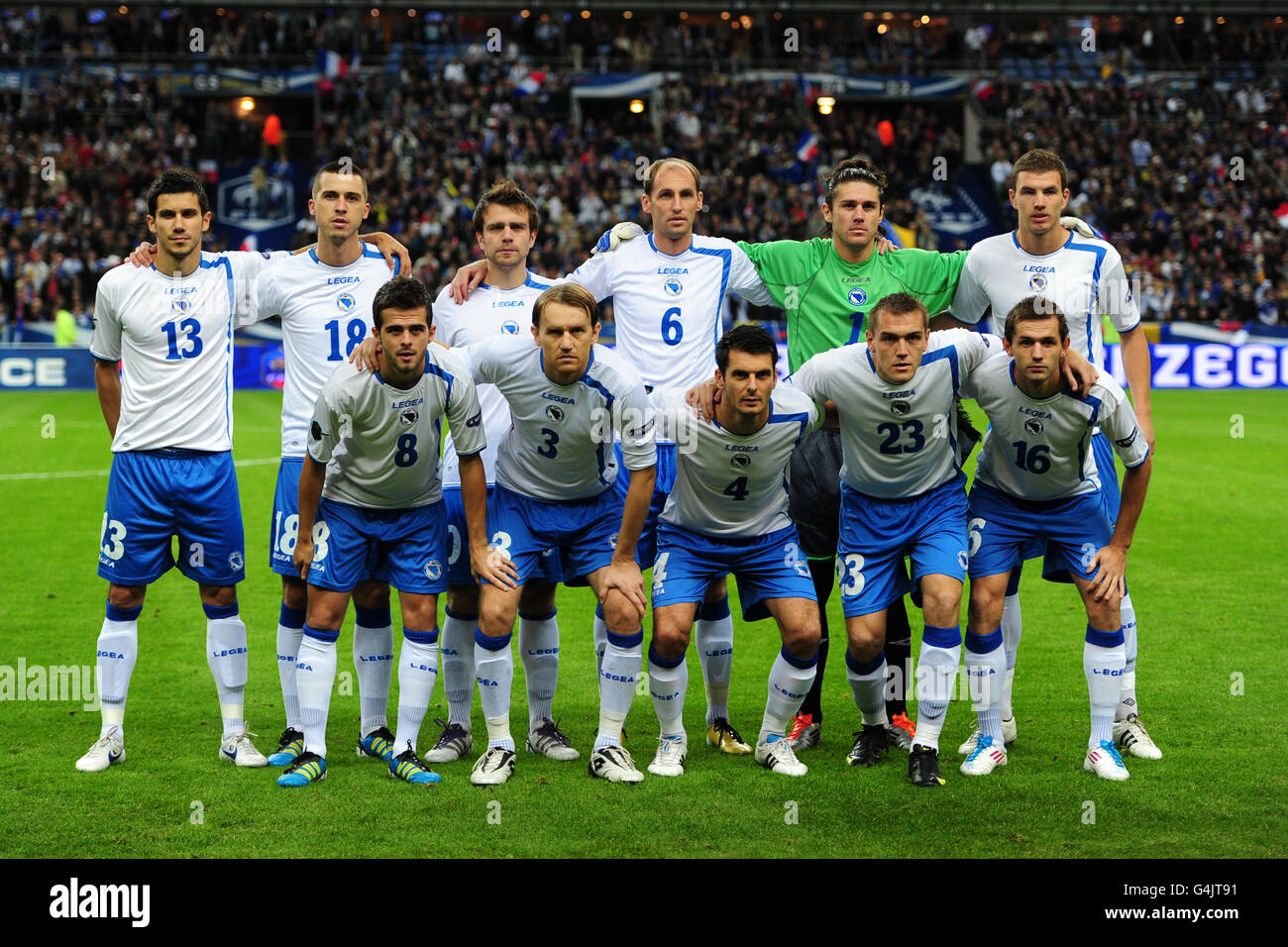 Soccer - UEFA Euro 2012 - Qualifying - Group D - France v Bosnia ...