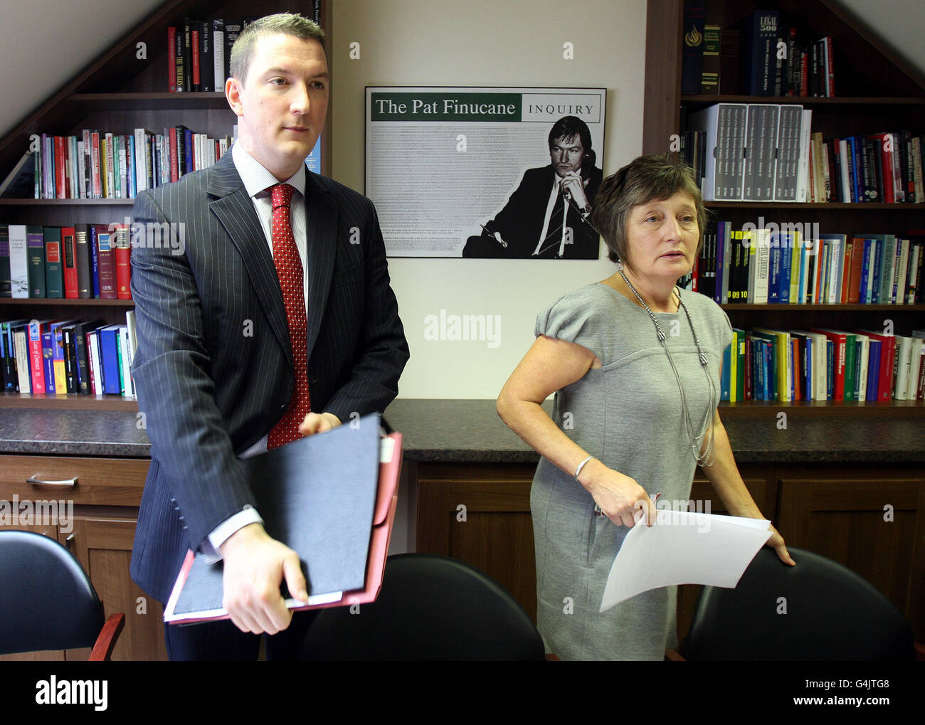 Pat Finucane review Stock Photo - Alamy