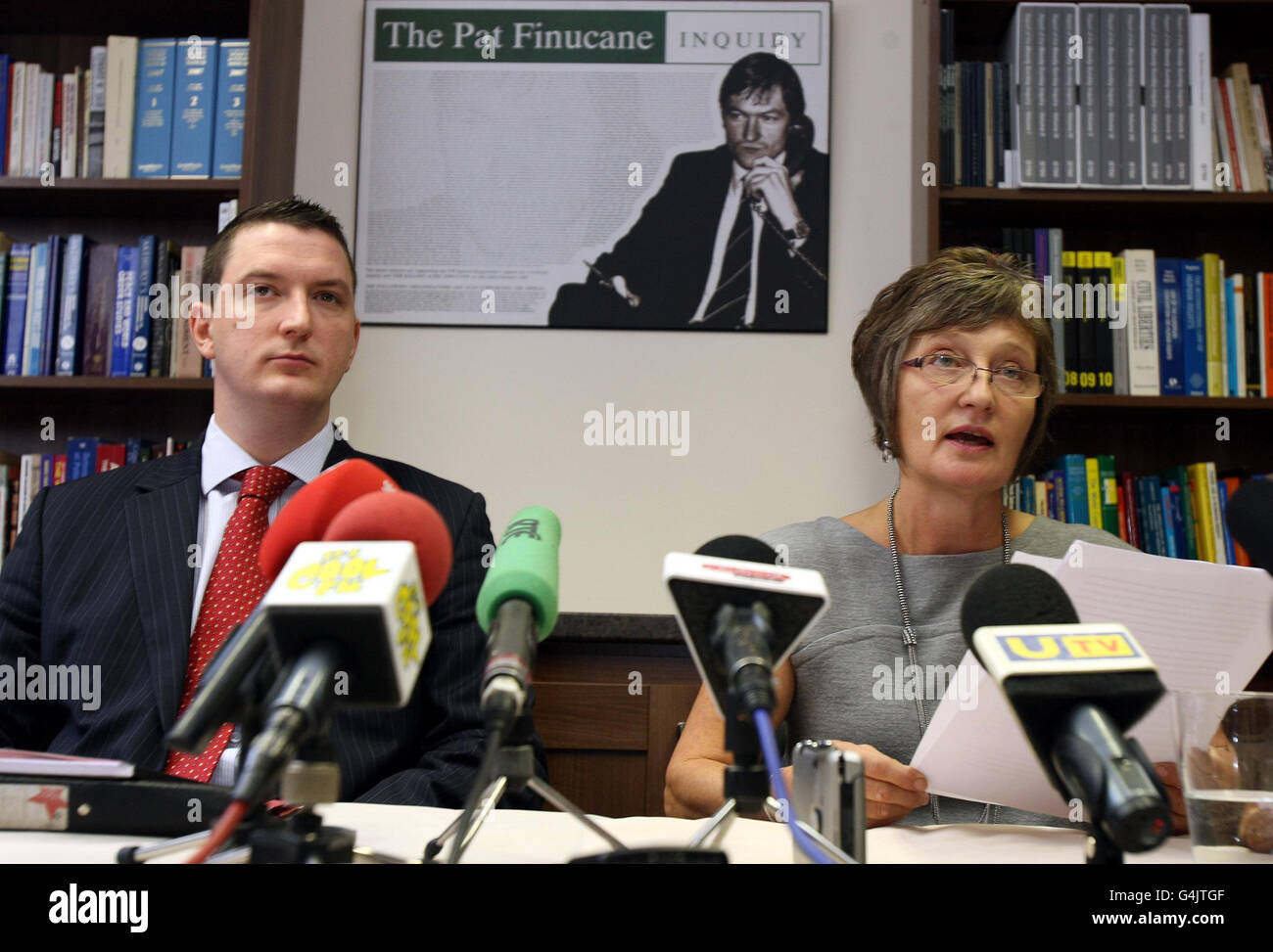 Pat Finucane review Stock Photo - Alamy
