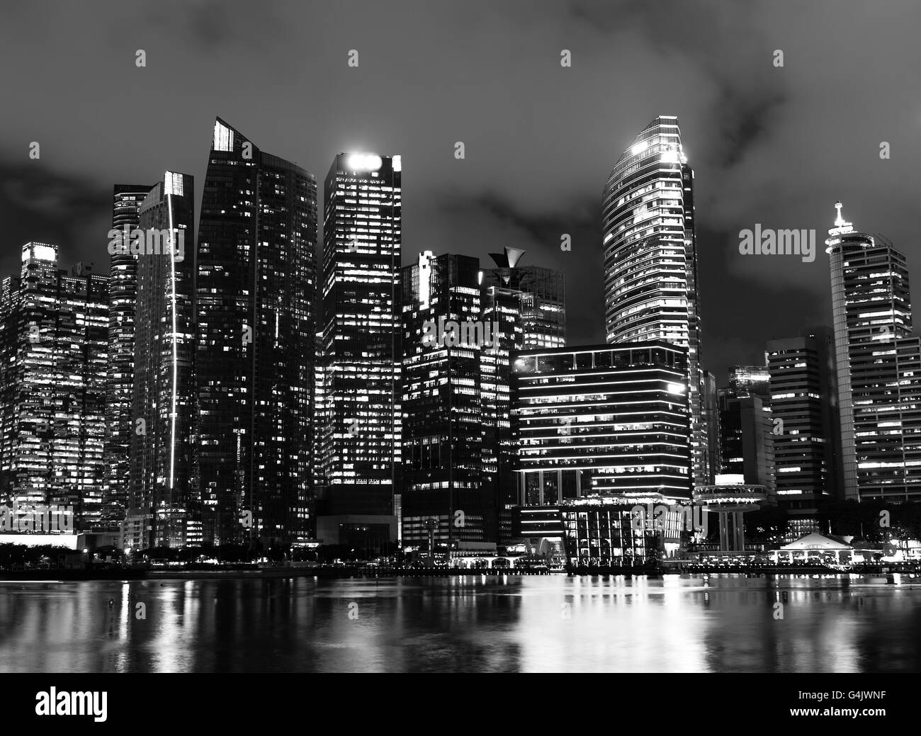 The cityscape architecture building business metropolis concept Stock ...