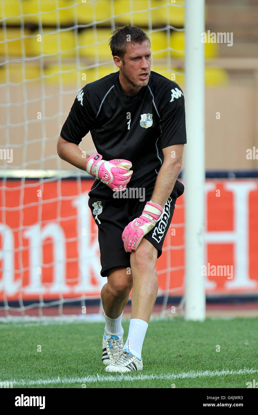 Soccer - Ligue 2 - AS Monaco v Amiens SC - Stade Louis II Stock Photo ...