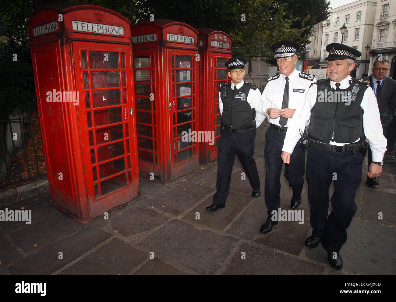 New Metropolitan Police Commissioner Bernard Hogan-Howe during his ...