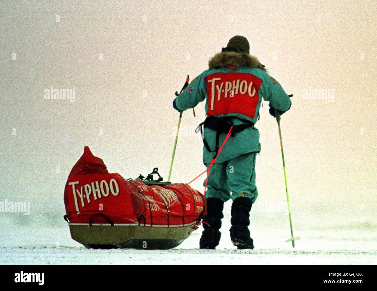 In the gloom of Eureka, Alaska, adventurer David Hempleman-Adams sets ...