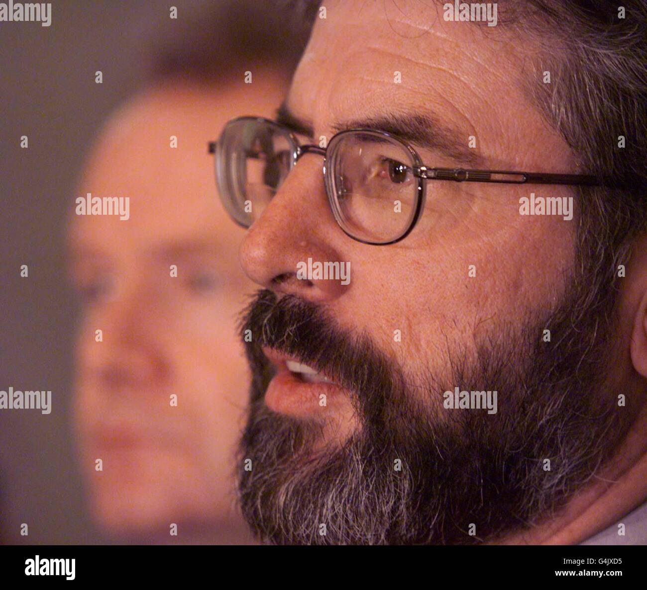 Head head shot landscape semi profile politics mouth open talking hi ...