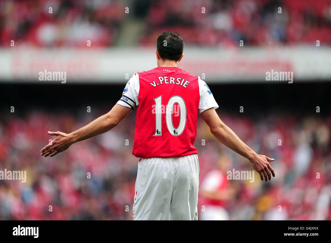 Football top half stock back number ten 10 datacoapplies hi-res stock ...