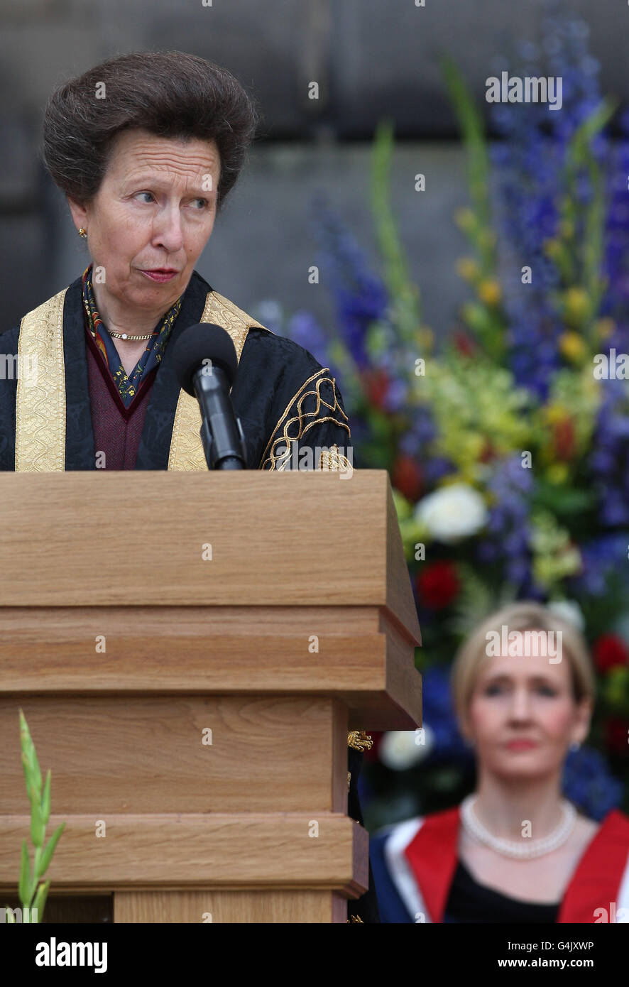 Edinburgh University award ceremony. s new chancellor Stock Photo - Alamy