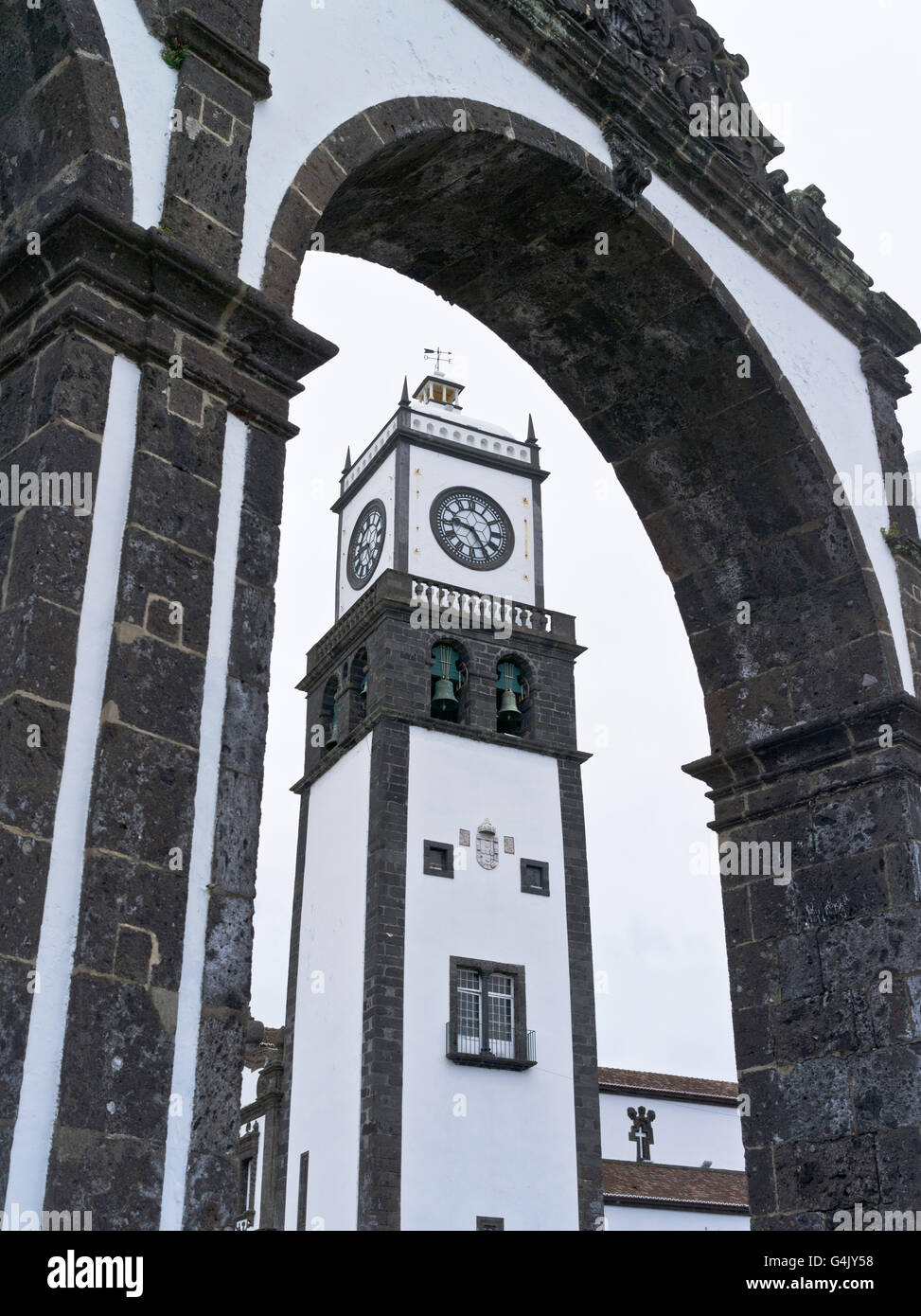 Ponta delgada cathedral azores hi-res stock photography and images - Alamy