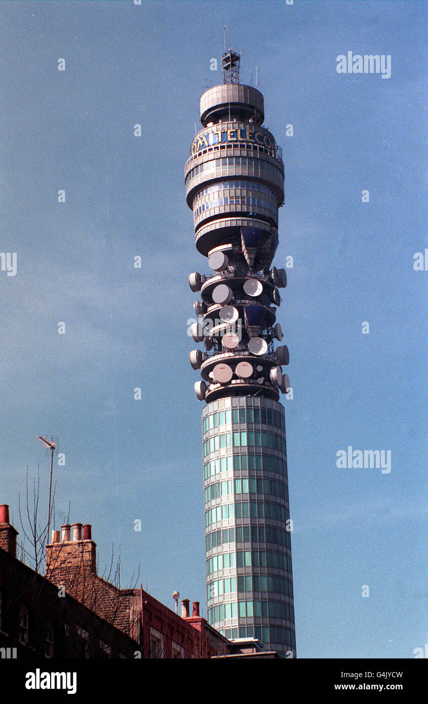 British Telecom Tower Stock Photo - Alamy