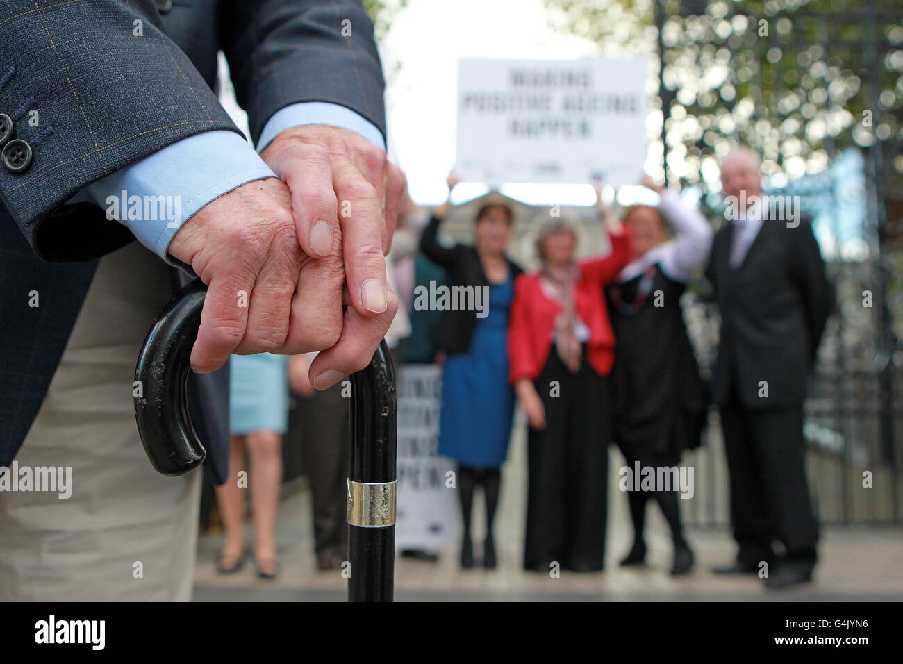 Older and Bolder campaign Stock Photo - Alamy