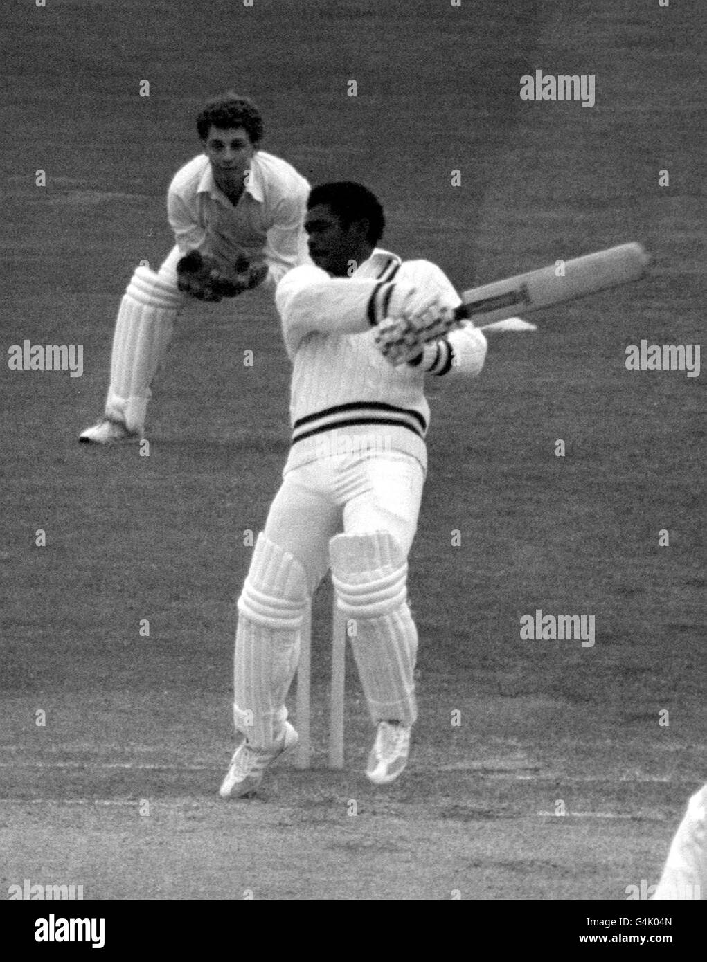 Cricket delivery Black and White Stock Photos & Images - Alamy