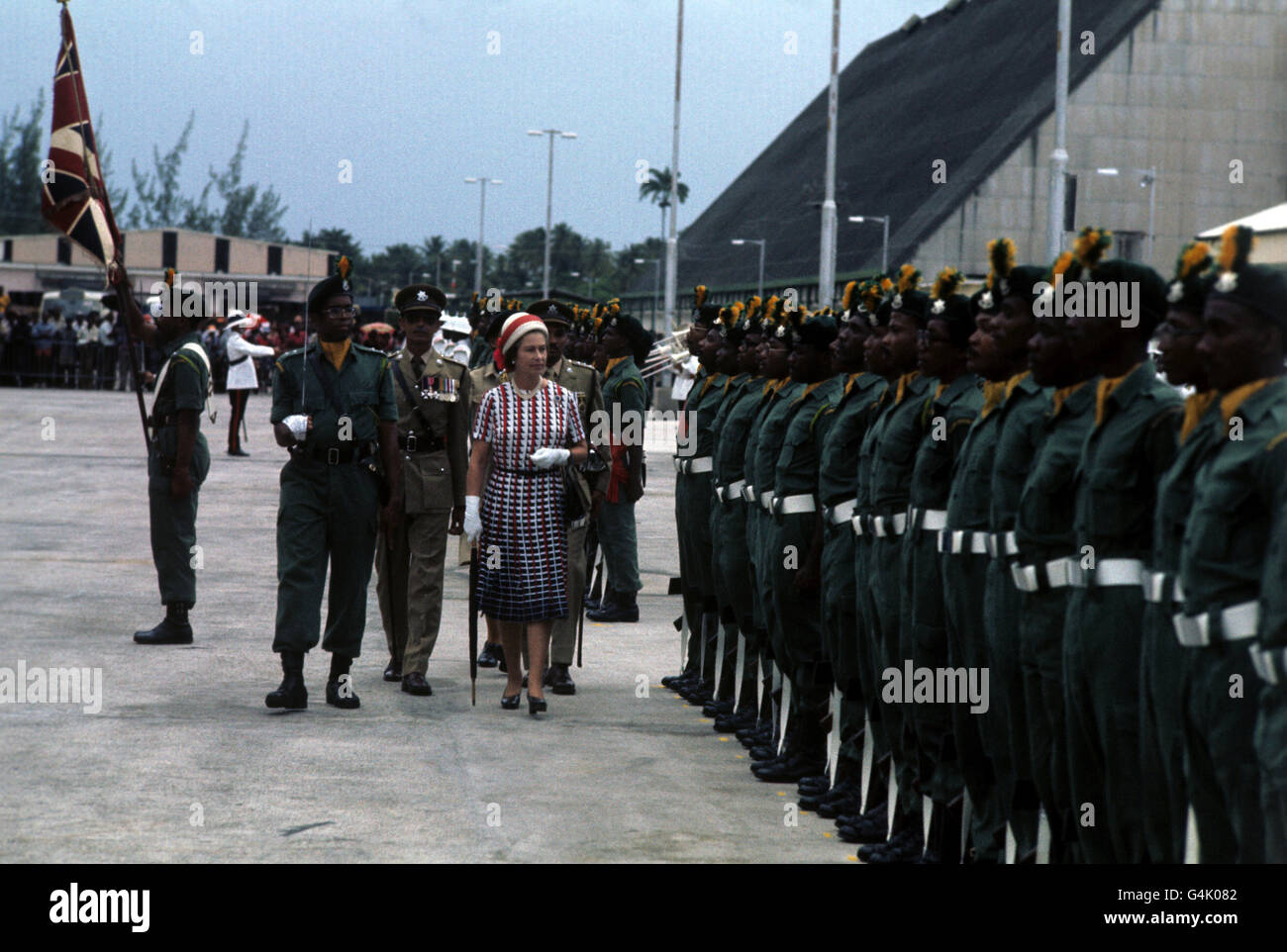 Barbados regiment hi-res stock photography and images - Alamy