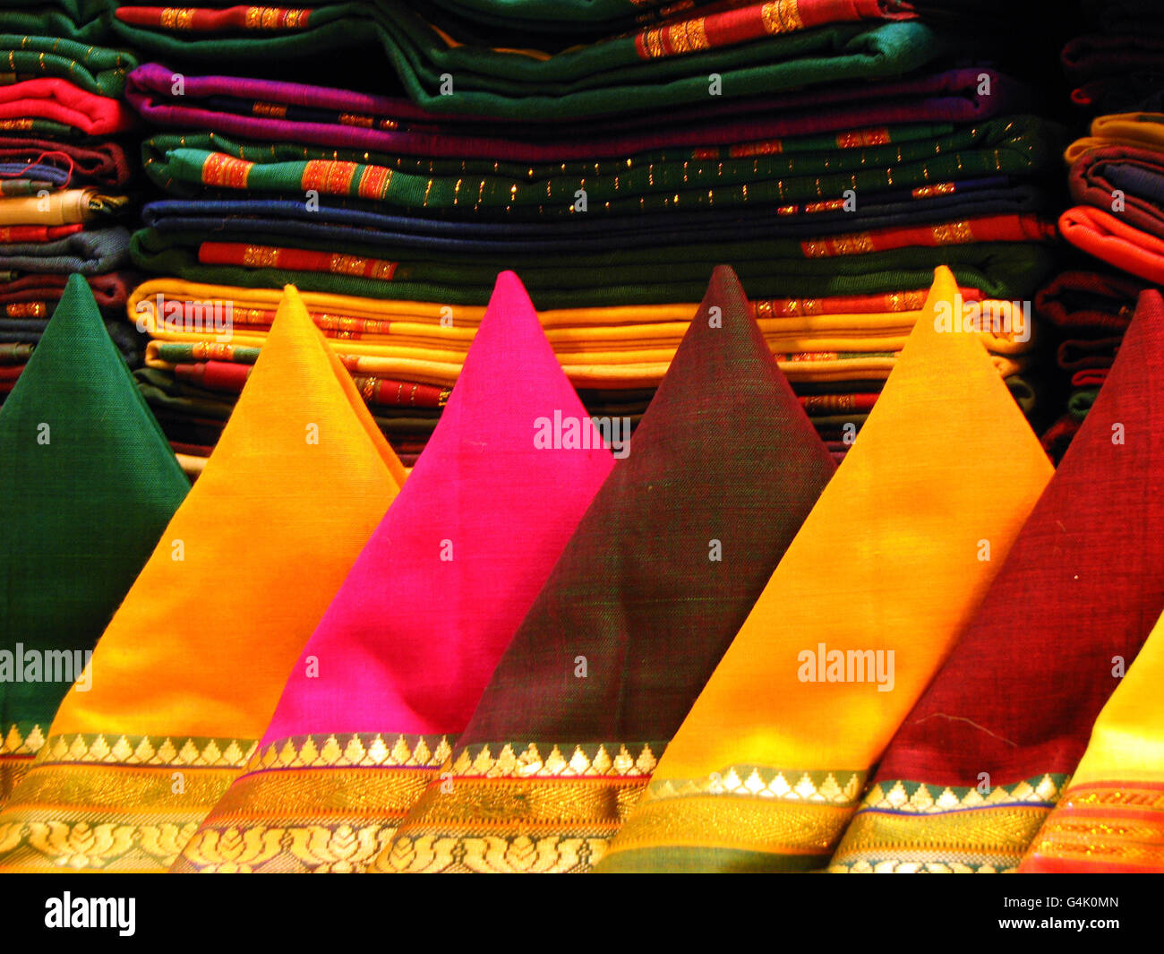Holy Garments for hindu rituals Stock Photo - Alamy