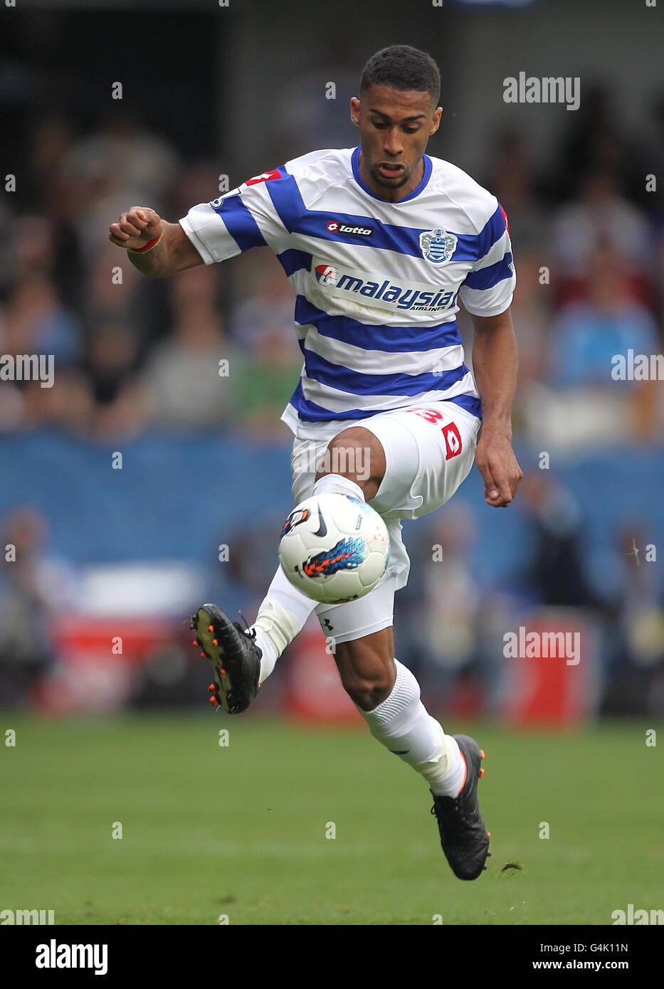 Soccer - Barclays Premier League - Queens Park Rangers v Aston Villa - Loftus Road Stock Photo ...