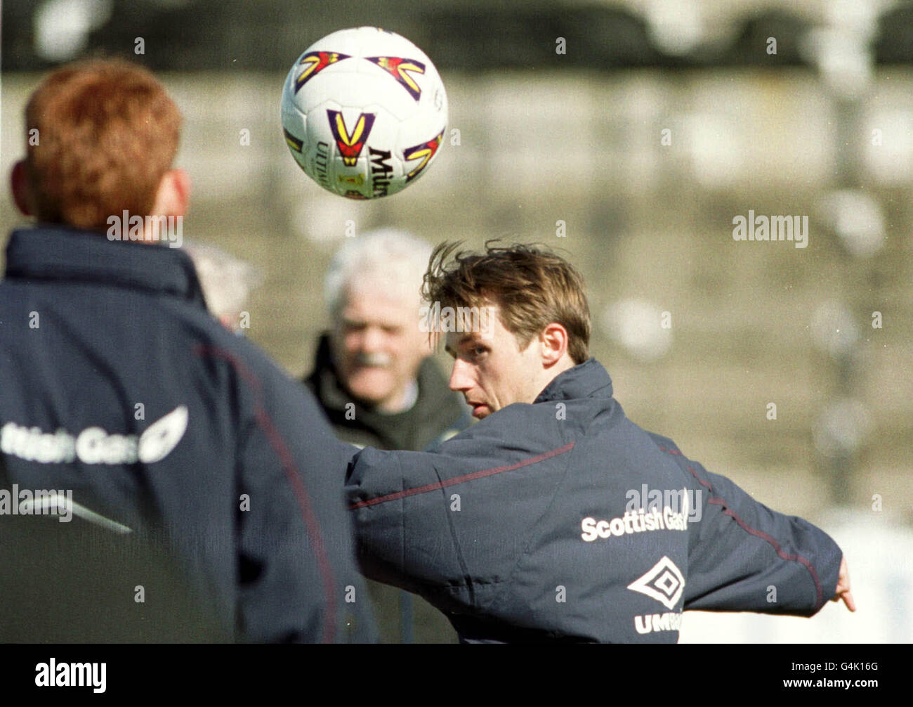 Neil McCann/Scotland training Stock Photo - Alamy