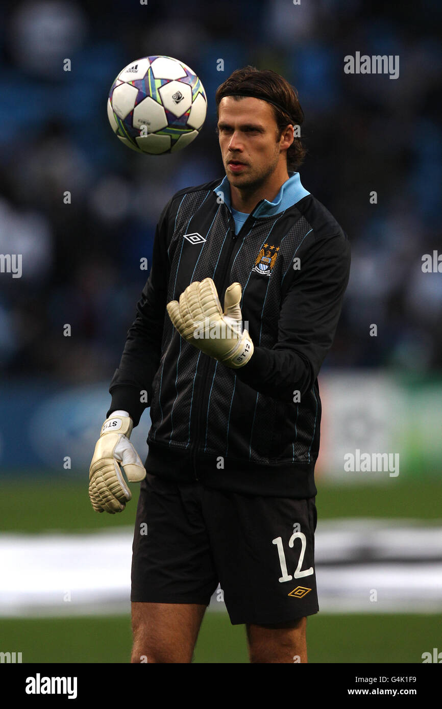 Manchester city goalkeeper stuart taylor hi-res stock photography and ...